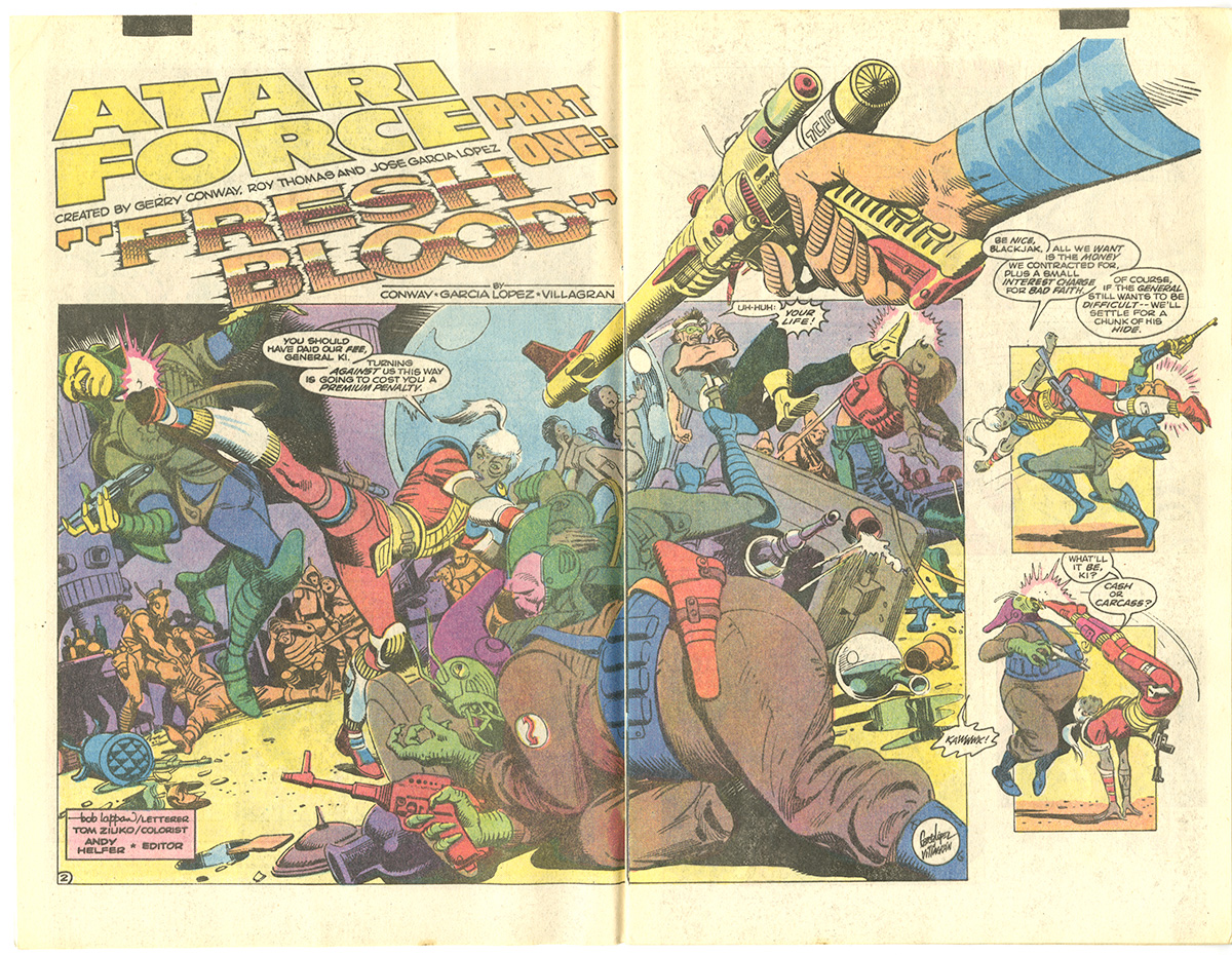 Atari Force 1-13 - TransAtlantis